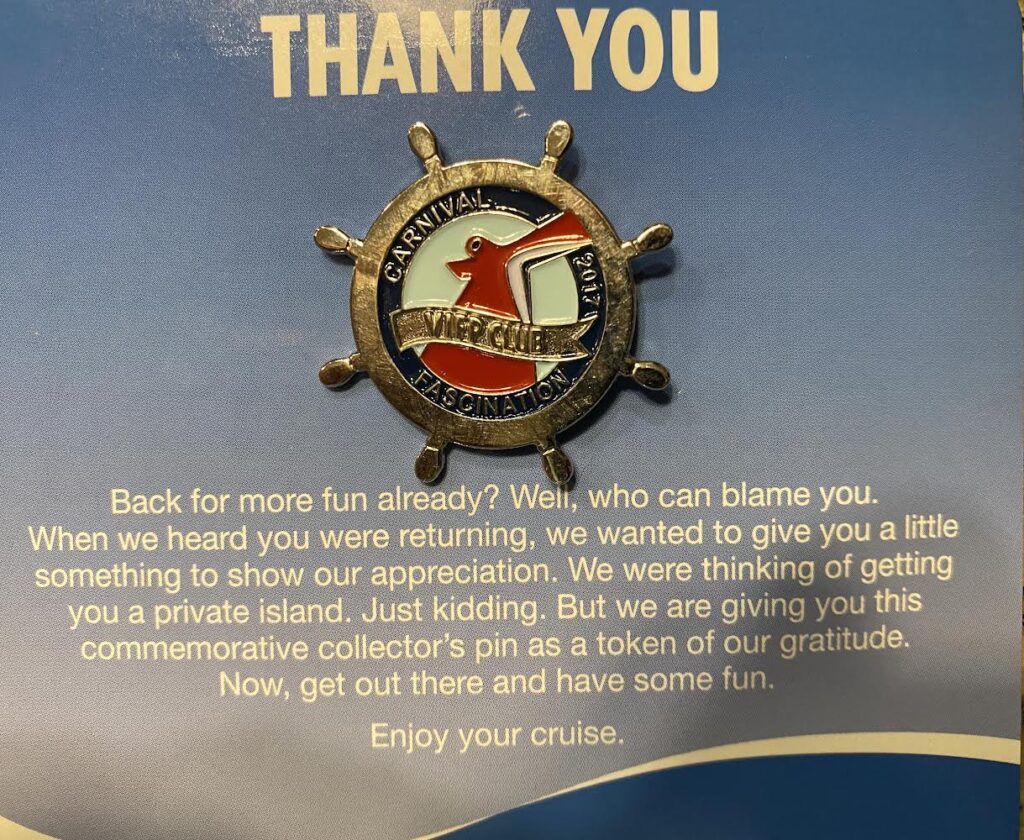 Carnival cruise line updates Diamond and Platinum guests - The Cruise ...